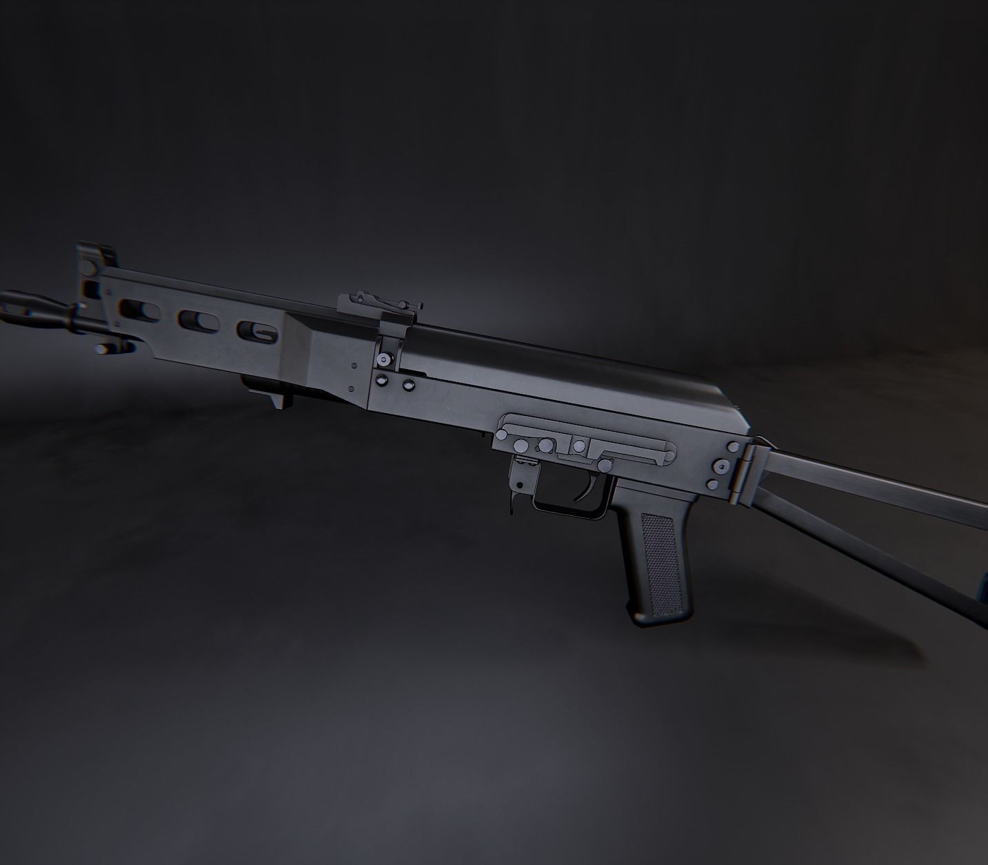 3D model AAA PP-19 BIZON Game Ready PBR VR / AR / low-poly | CGTrader