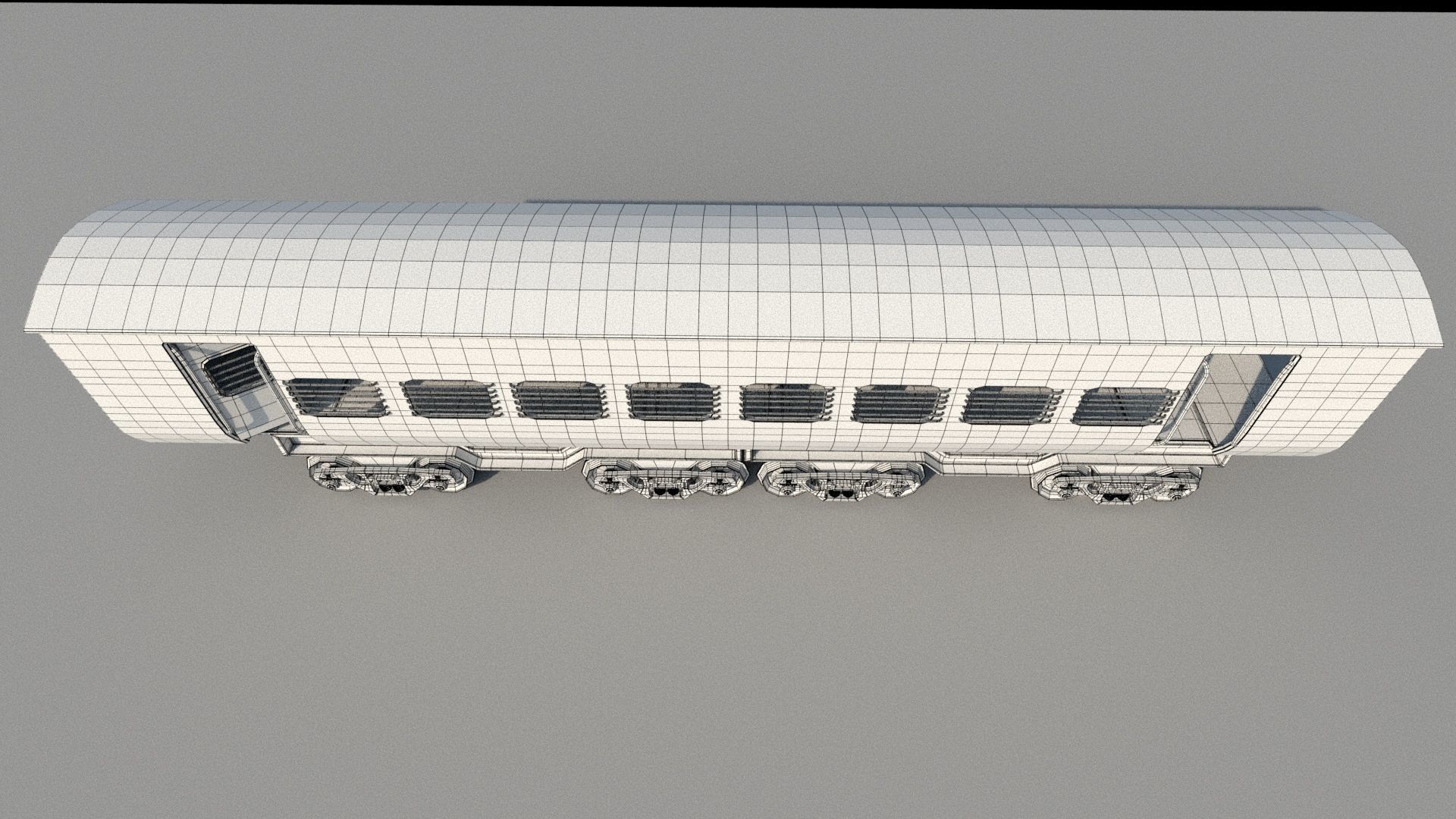 Indian railway coach 3D model | CGTrader