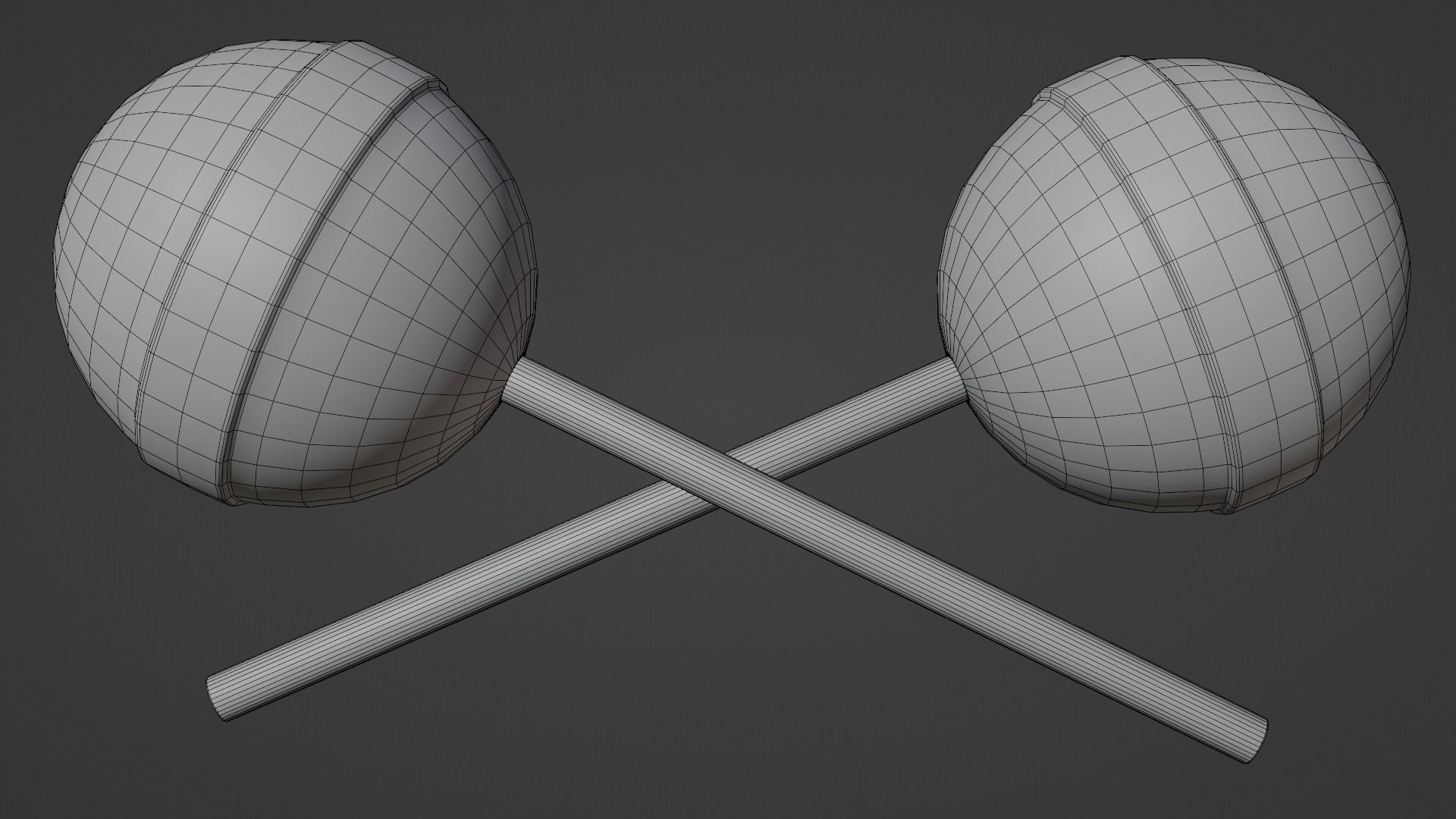 3D model Sphere Lollipop VR / AR / low-poly | CGTrader