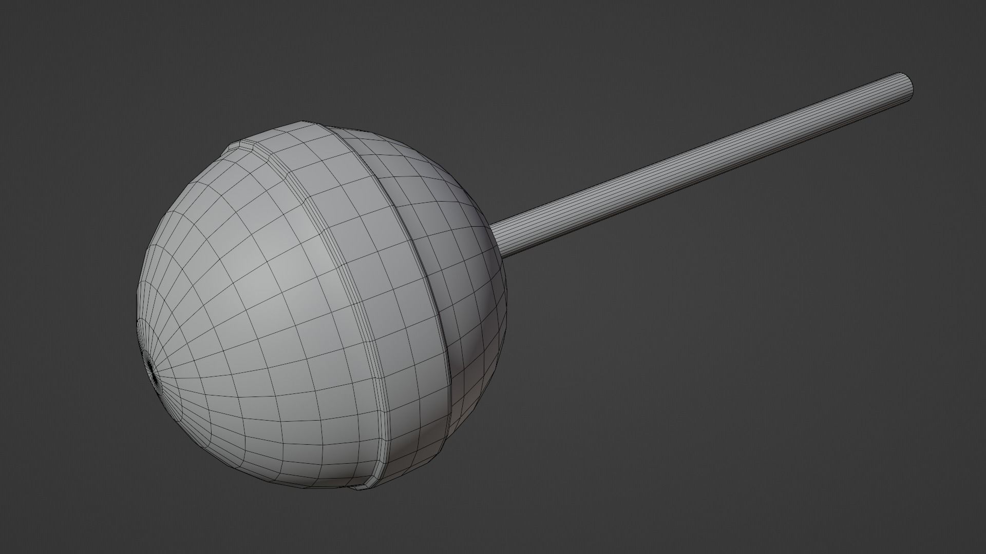 3D model Sphere Lollipop VR / AR / low-poly | CGTrader