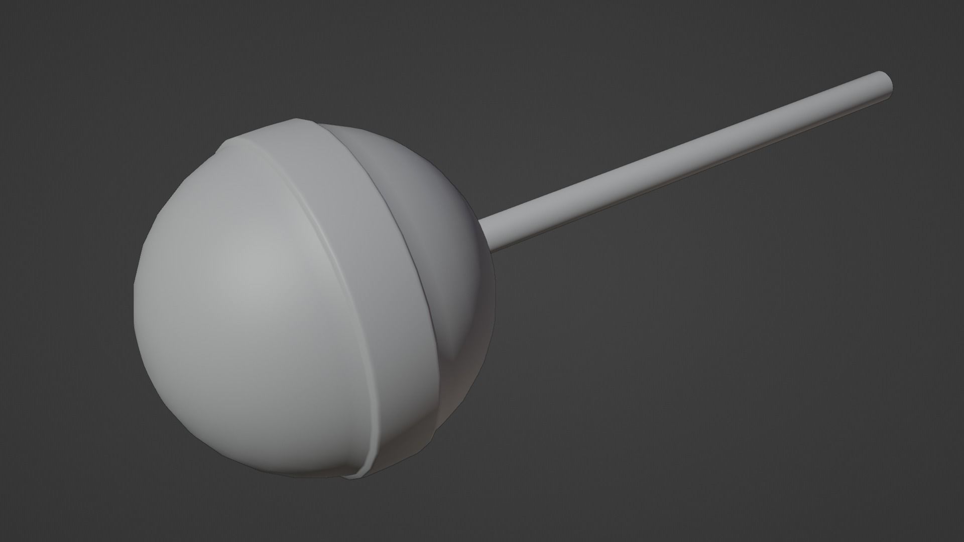 3D model Sphere Lollipop VR / AR / low-poly | CGTrader