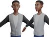3D Model Collection African characters Rigged VR / AR / low-poly | CGTrader