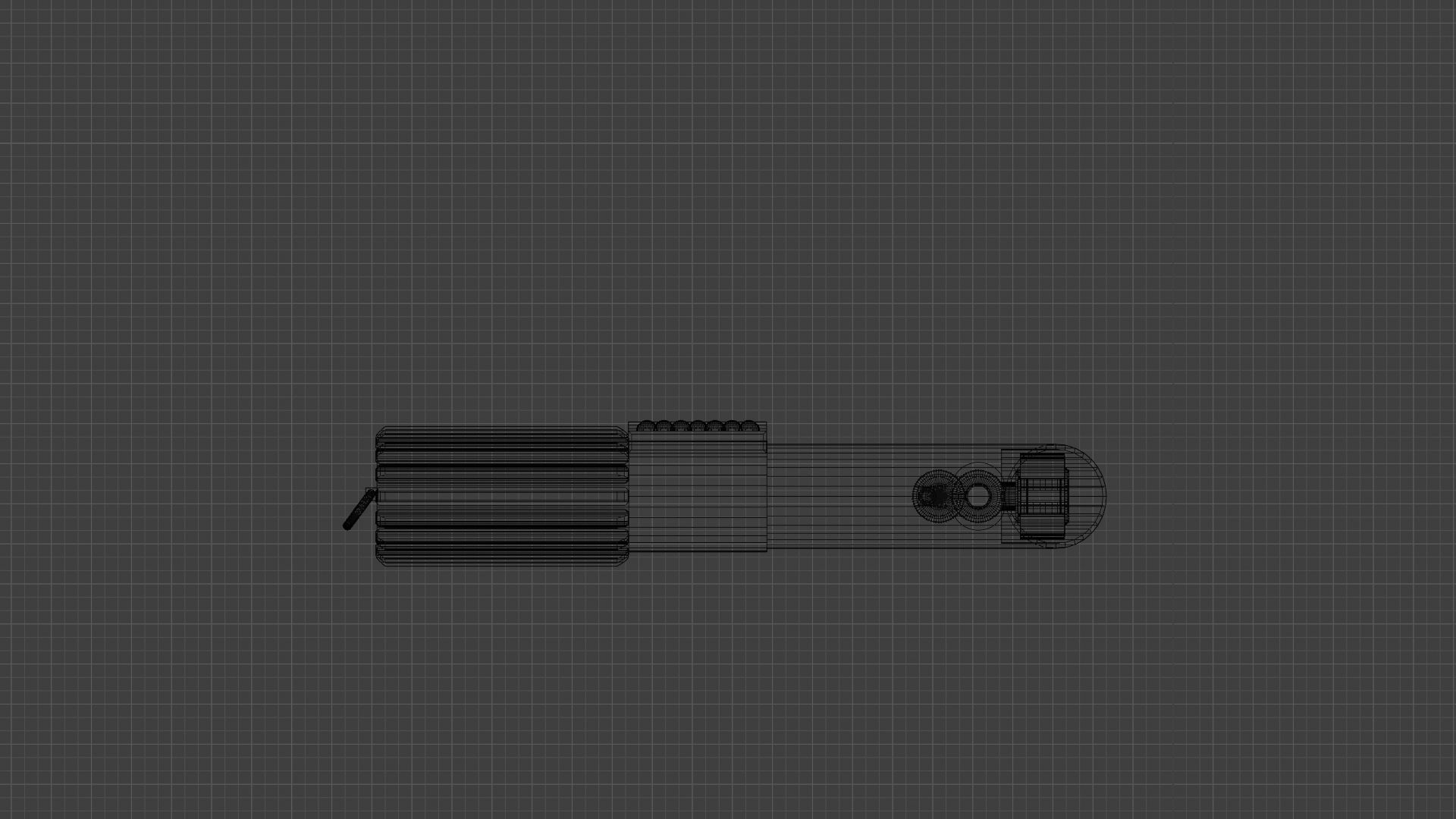 Anakin Skywalker Lightsaber 3D model | CGTrader
