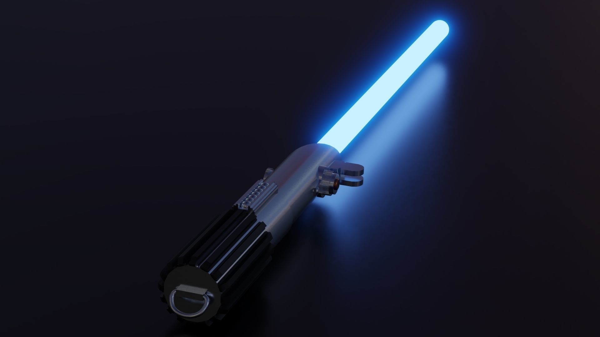 Anakin Skywalker Lightsaber 3D model | CGTrader