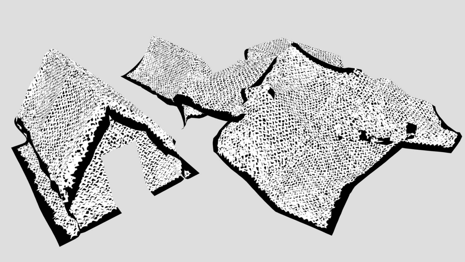 3D model Camouflage netting VR / AR / low-poly | CGTrader