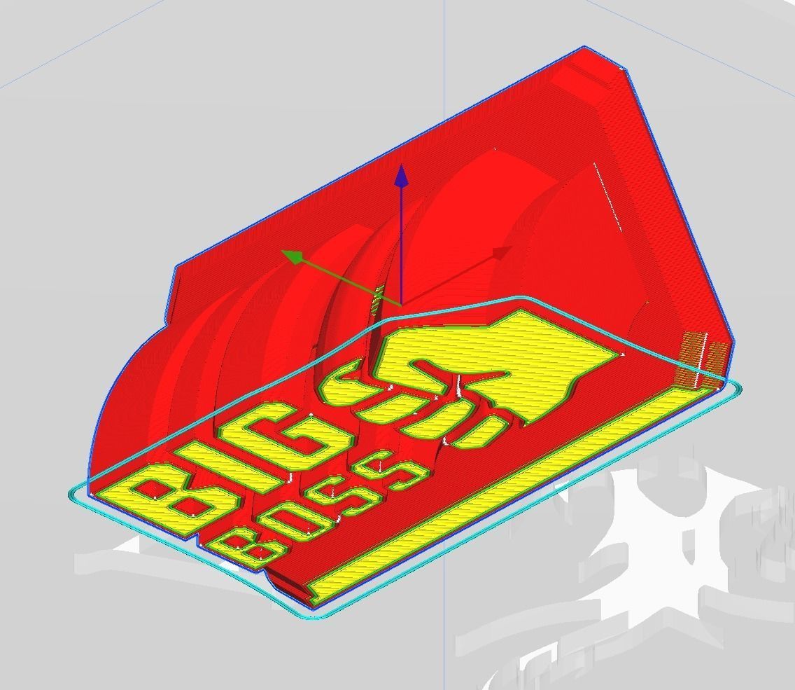 Printable Sweeping Text Plate 3D model 3D printable | CGTrader
