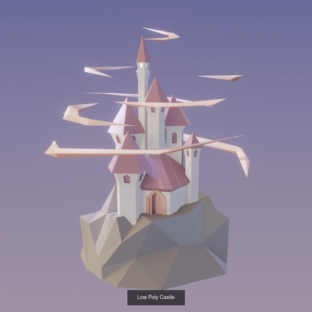 Low Poly Stuff 3D Model Collection | CGTrader