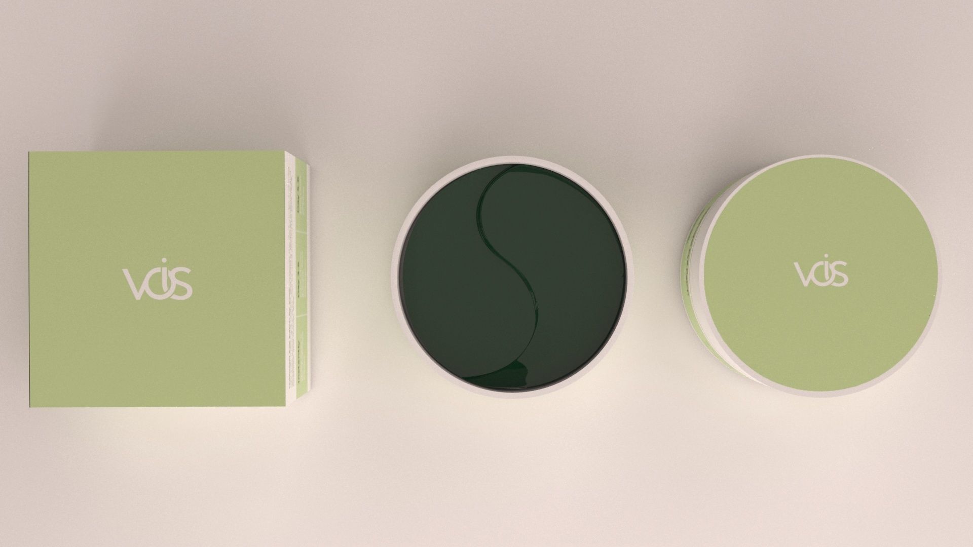 gel eye patch 3D model | CGTrader