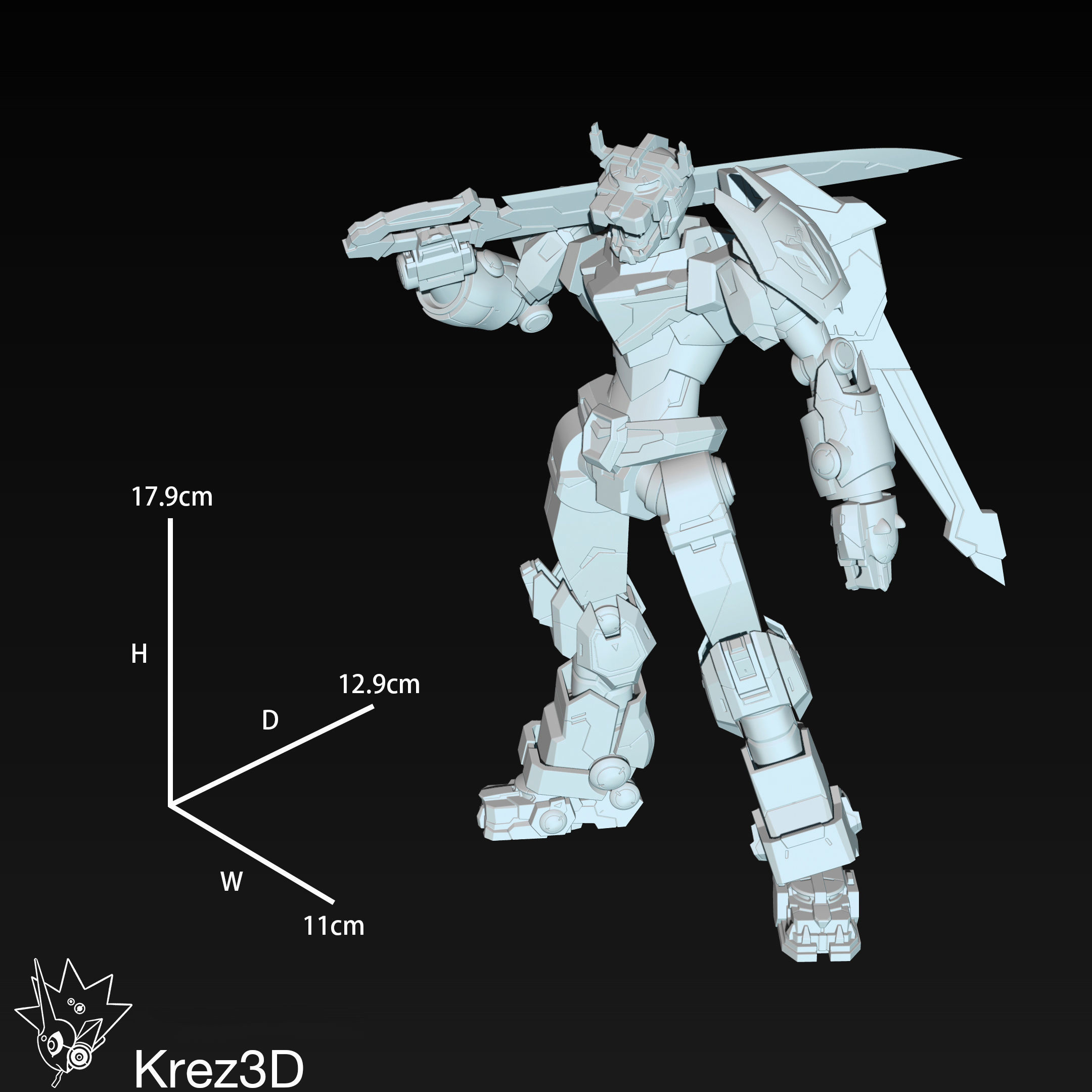 Voltron 3D model 3D printable | CGTrader
