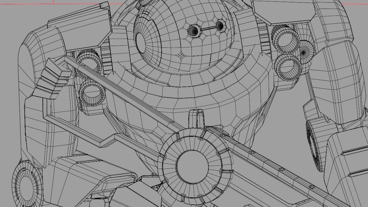 Doom Fighter Rigged character 3D model rigged | CGTrader