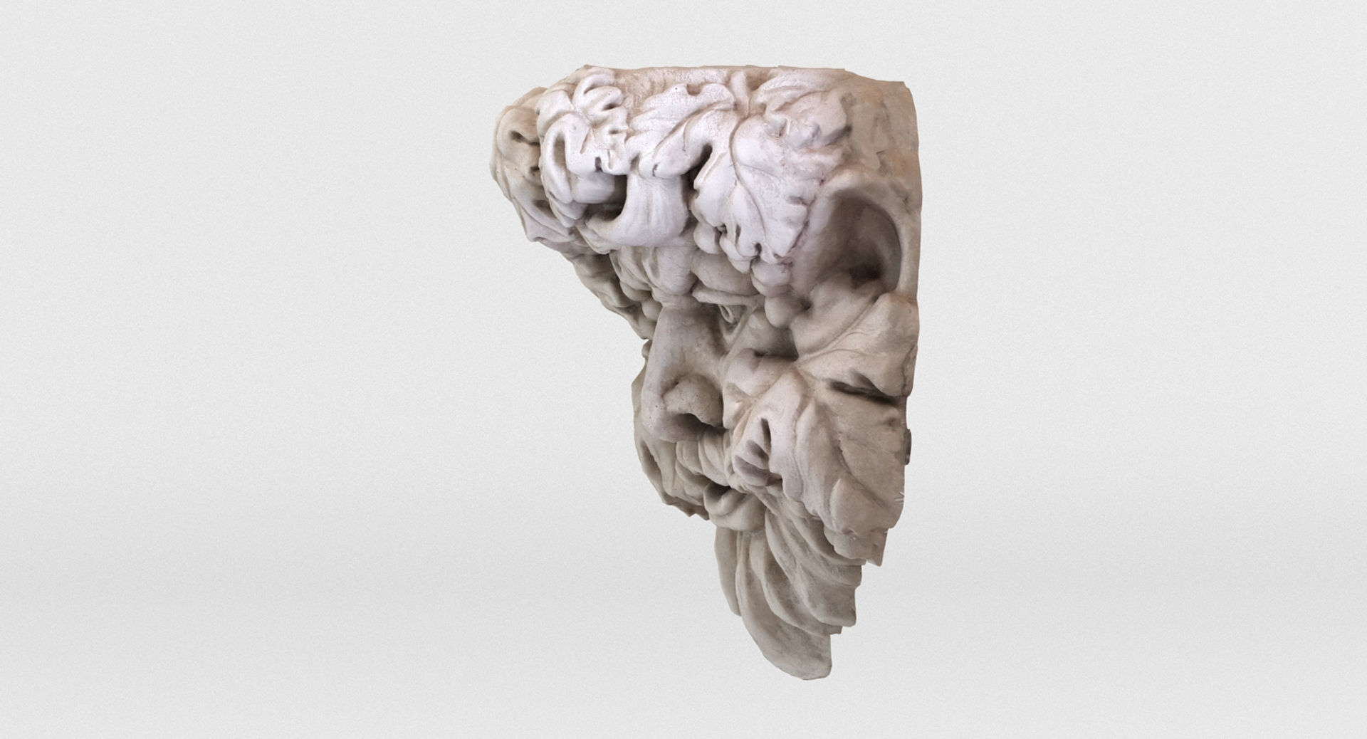 Head Wall Sculpture 3D model | CGTrader