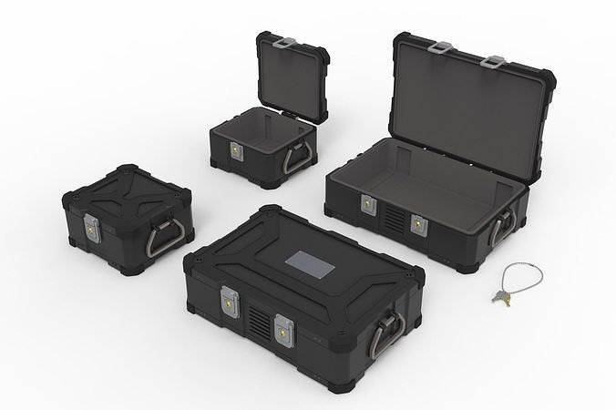 Military Case 3D model | CGTrader