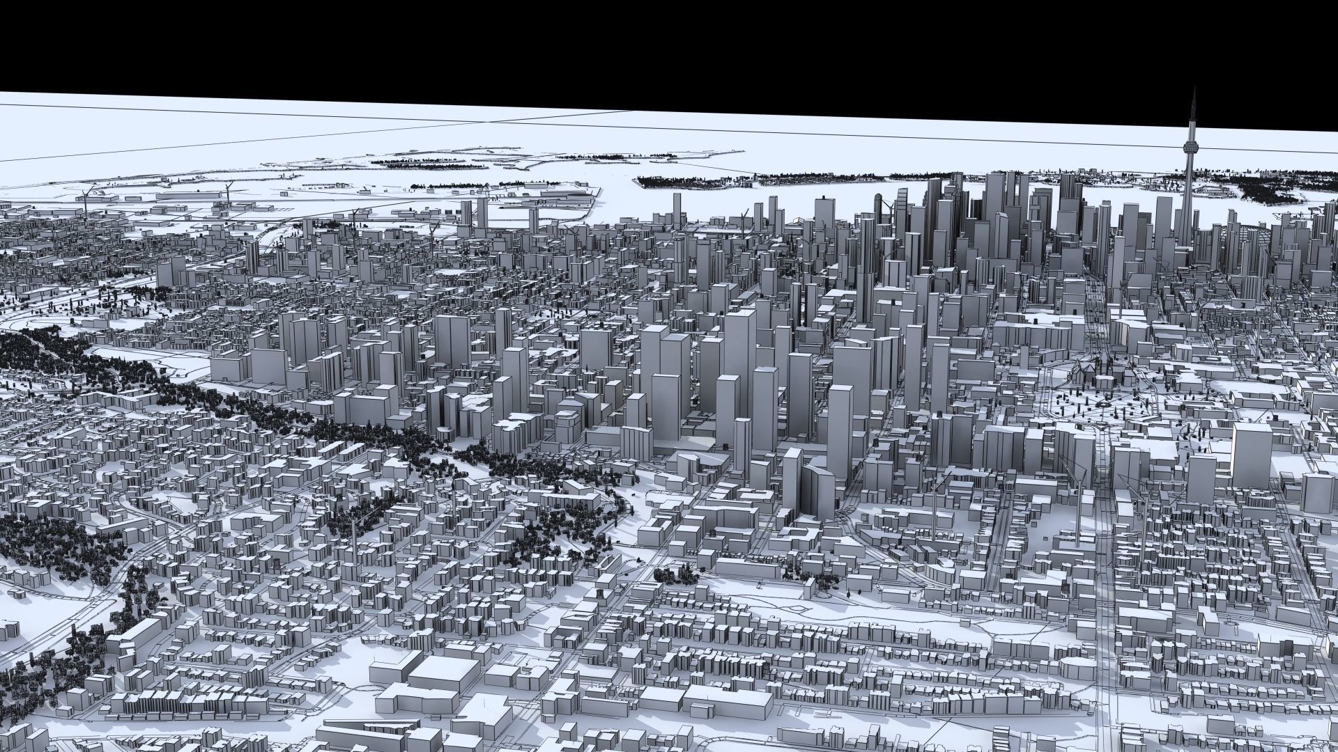 Toronto City Canada 3D model | CGTrader