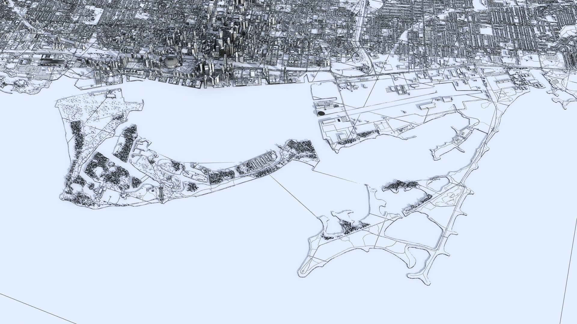 Toronto City Canada 3D model | CGTrader