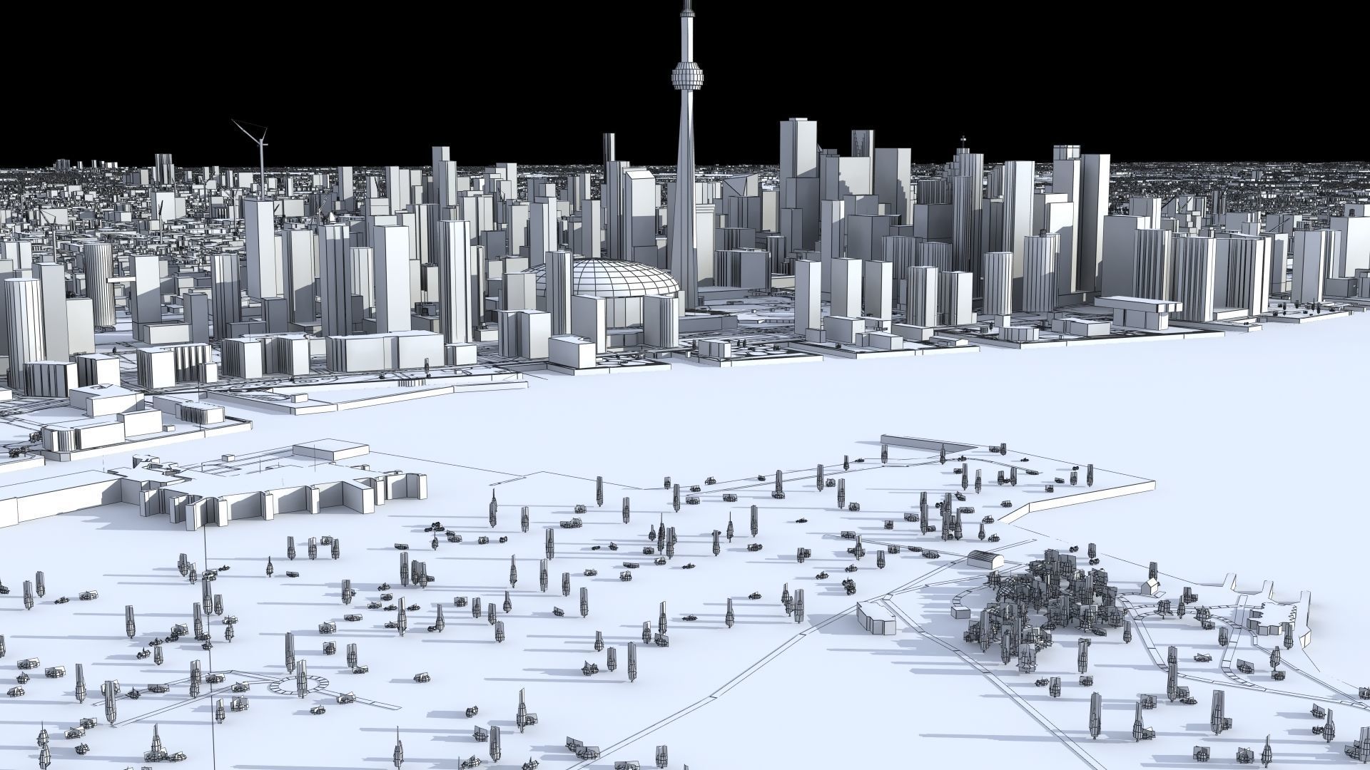 Toronto City Canada 3D model | CGTrader