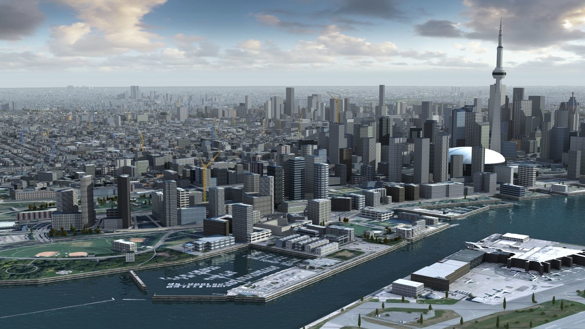 Toronto City Canada 3D model | CGTrader