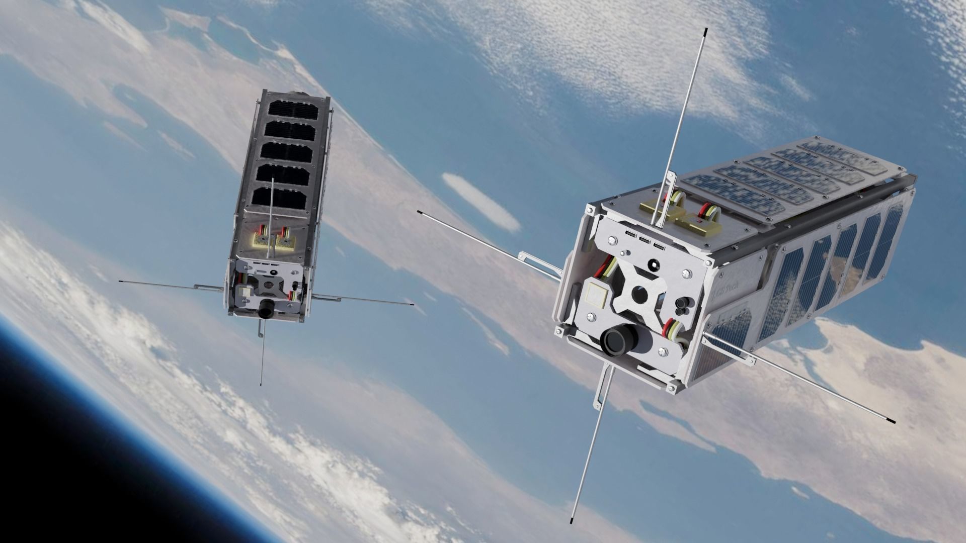 Cube Satellite - CubeSat 3D model | CGTrader