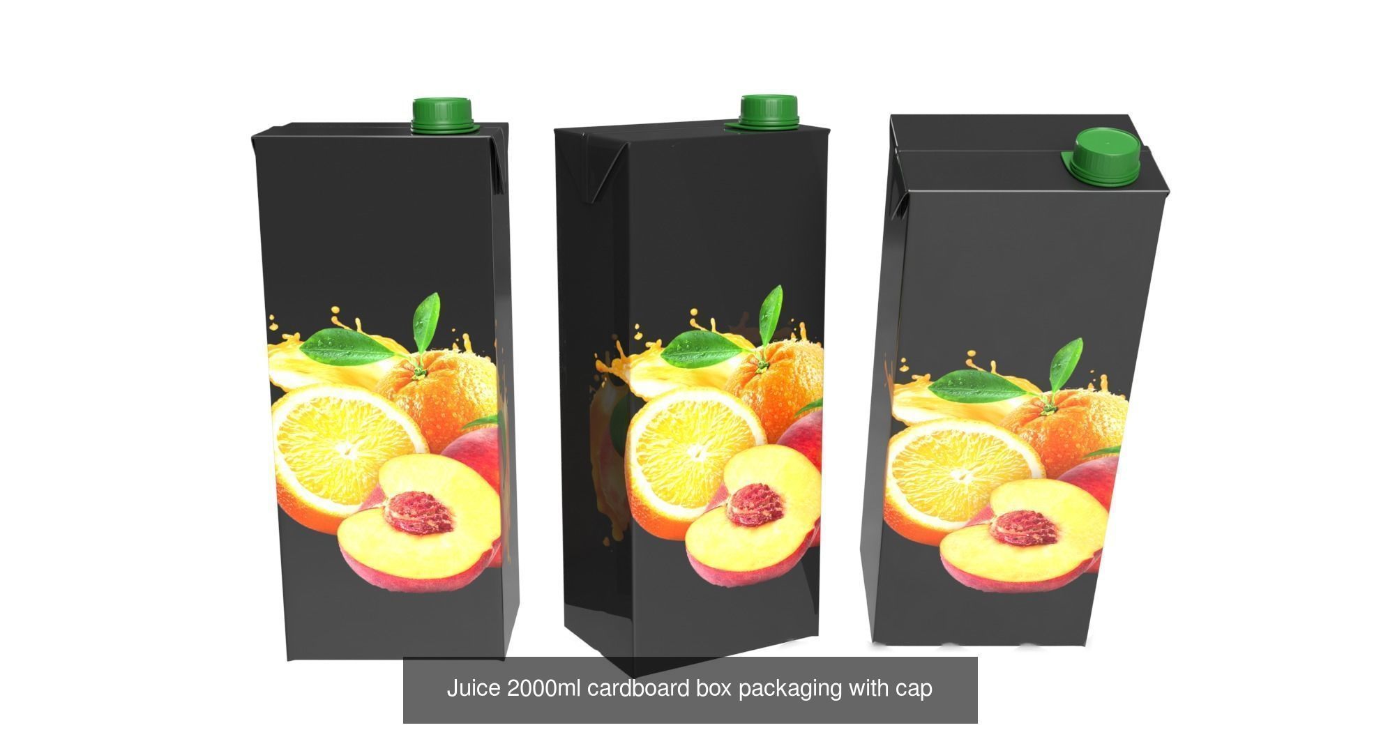 Juice cardboard boxs packaging 3D Model Collection | CGTrader
