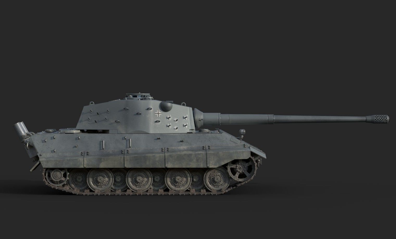 WW2 German Tank E-75 3D model | CGTrader