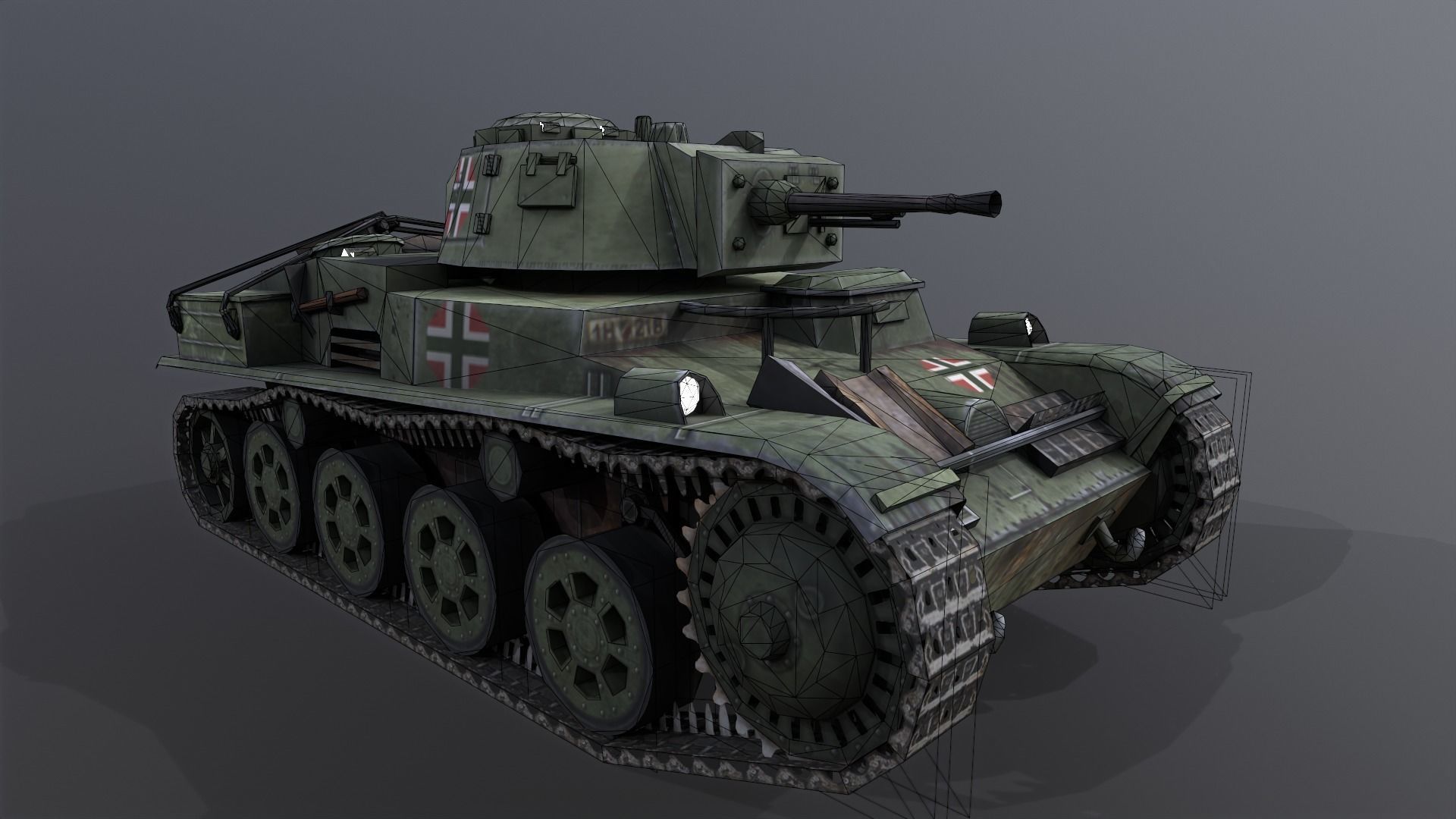 3D model Toldi 1 Spring Edition VR / AR / low-poly | CGTrader