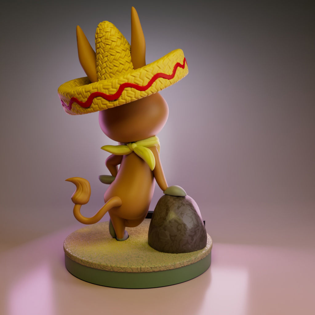 Baba Looey 3D model 3D printable | CGTrader
