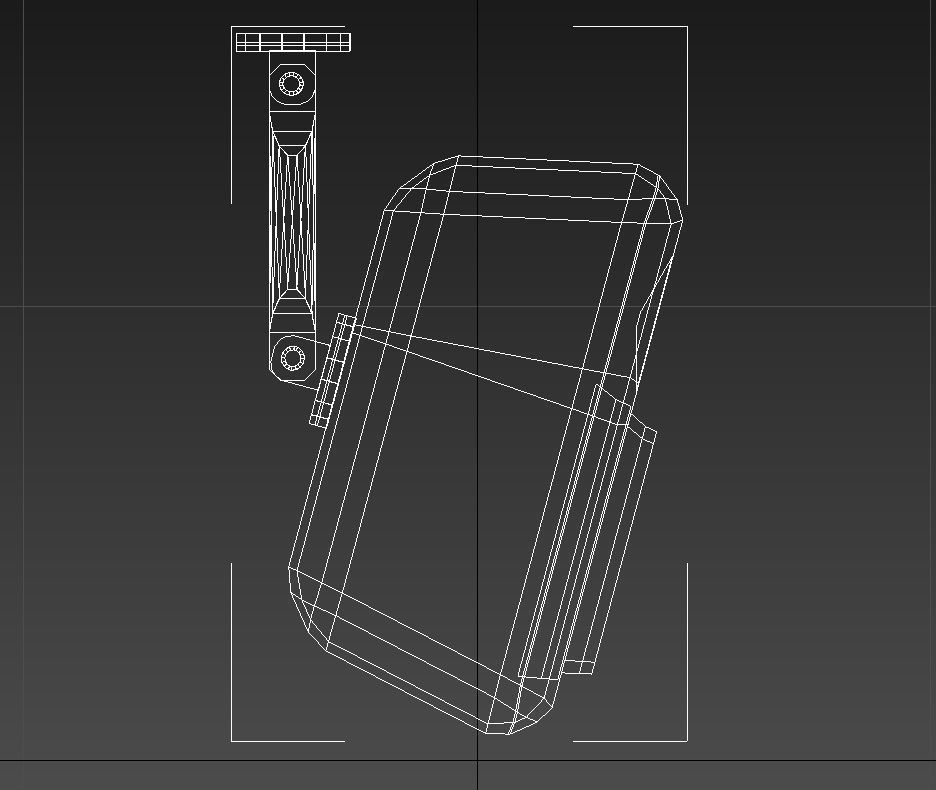 Passive infrared motion sensor 3D model | CGTrader