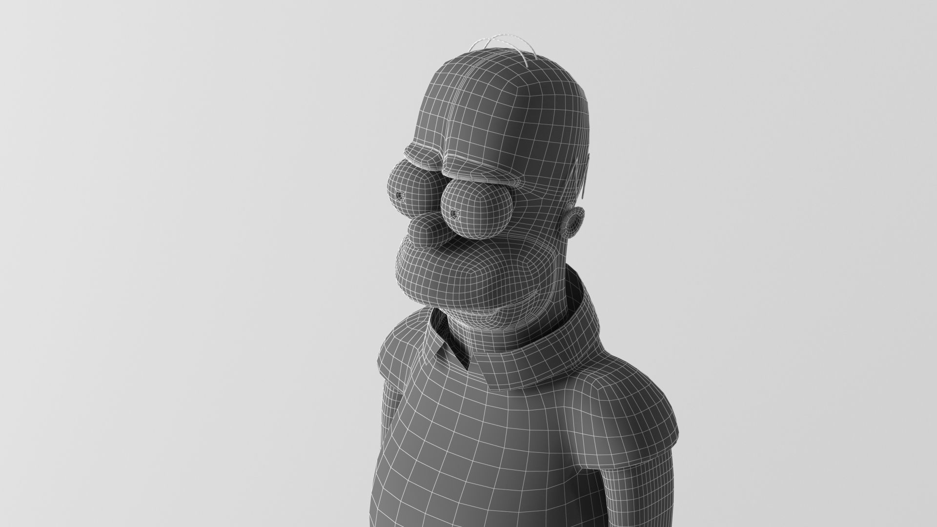 Homer Simpson 3d model 3D model | CGTrader