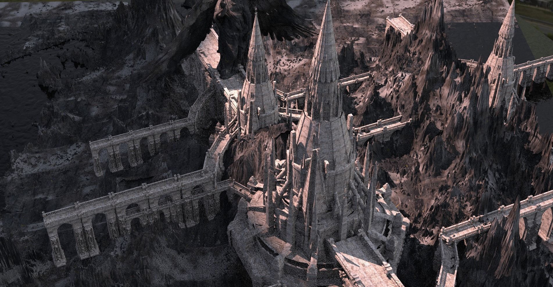Narnia Palace Walkways 1 3D model | CGTrader