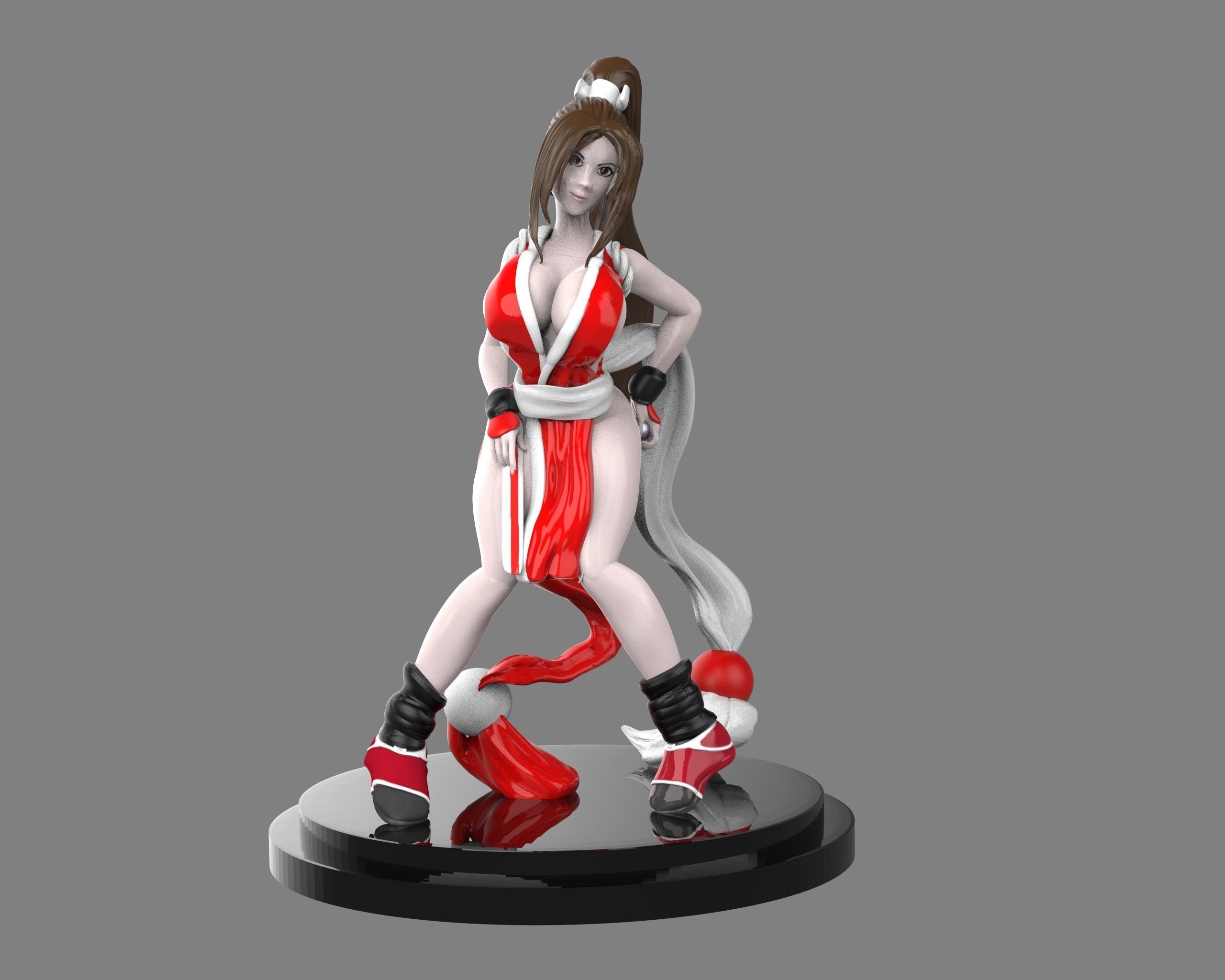 KOF Mai Shiranui 3D model 3D printable | CGTrader