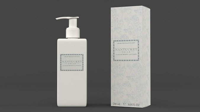 Body Lotion 3D model | CGTrader