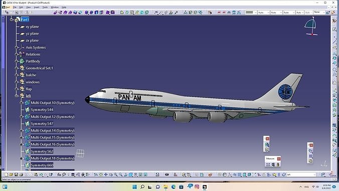 boeing 747 pan am 3D model | CGTrader