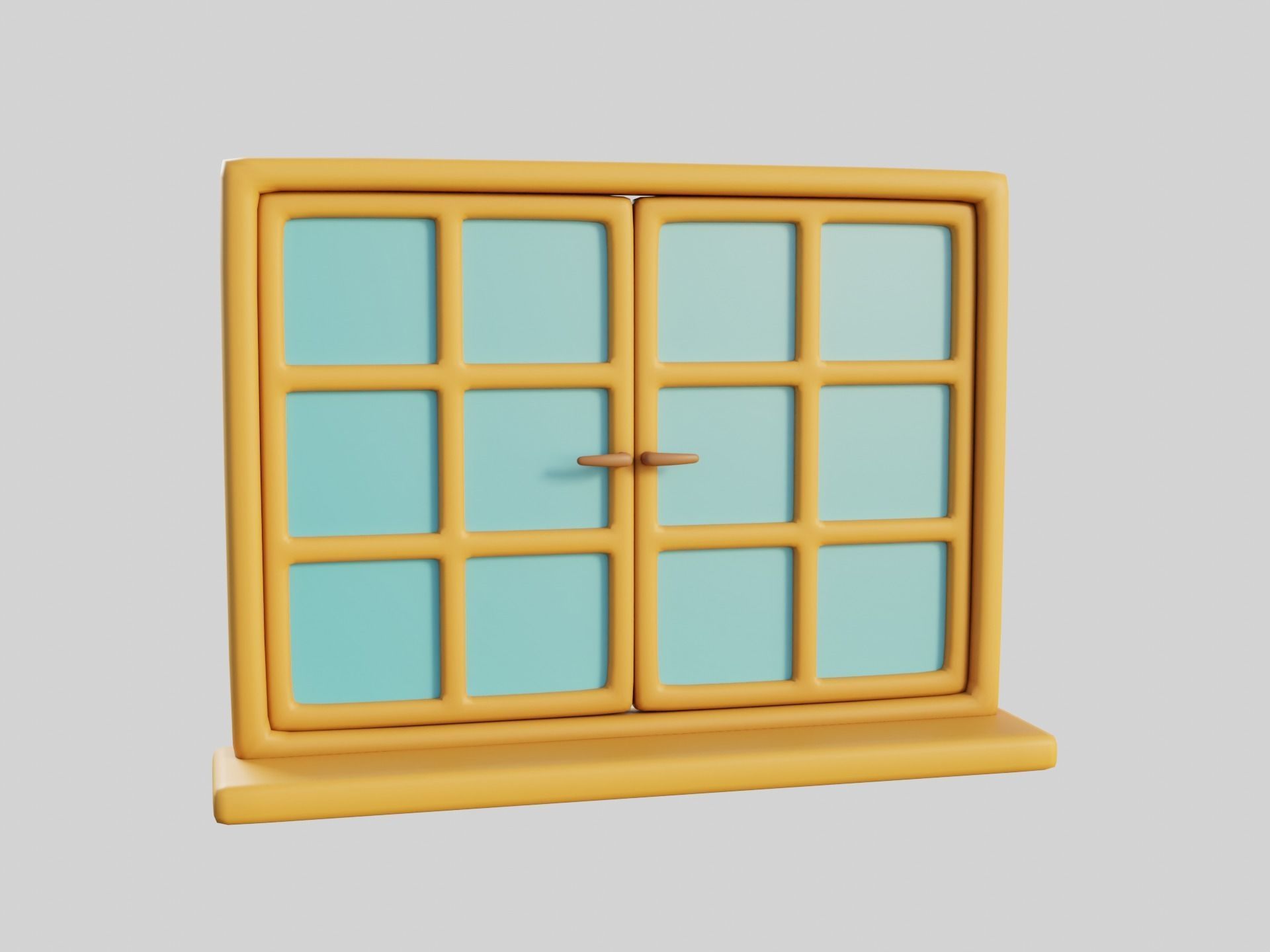 Cartoon Windows Collection 1 3D model | CGTrader
