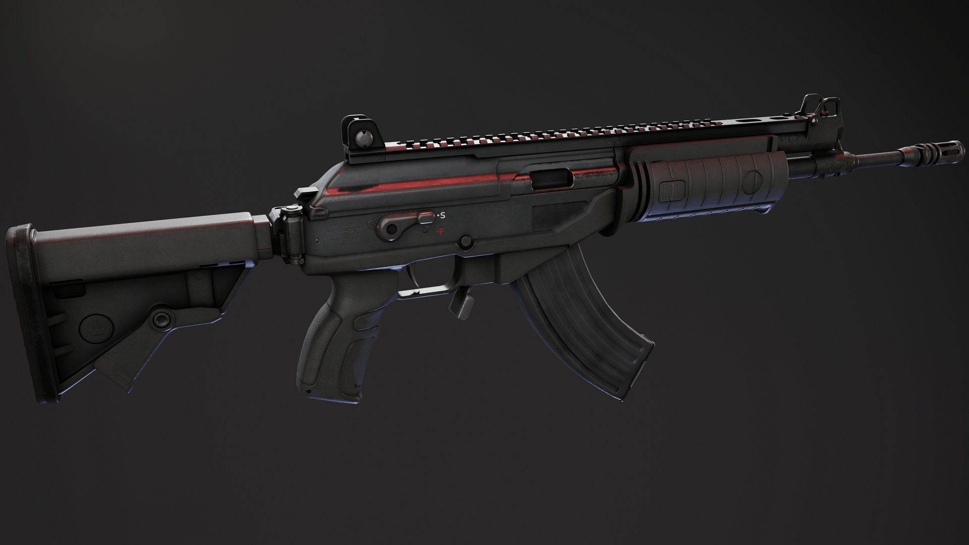 3D model Galil Ace 31 VR / AR / low-poly | CGTrader