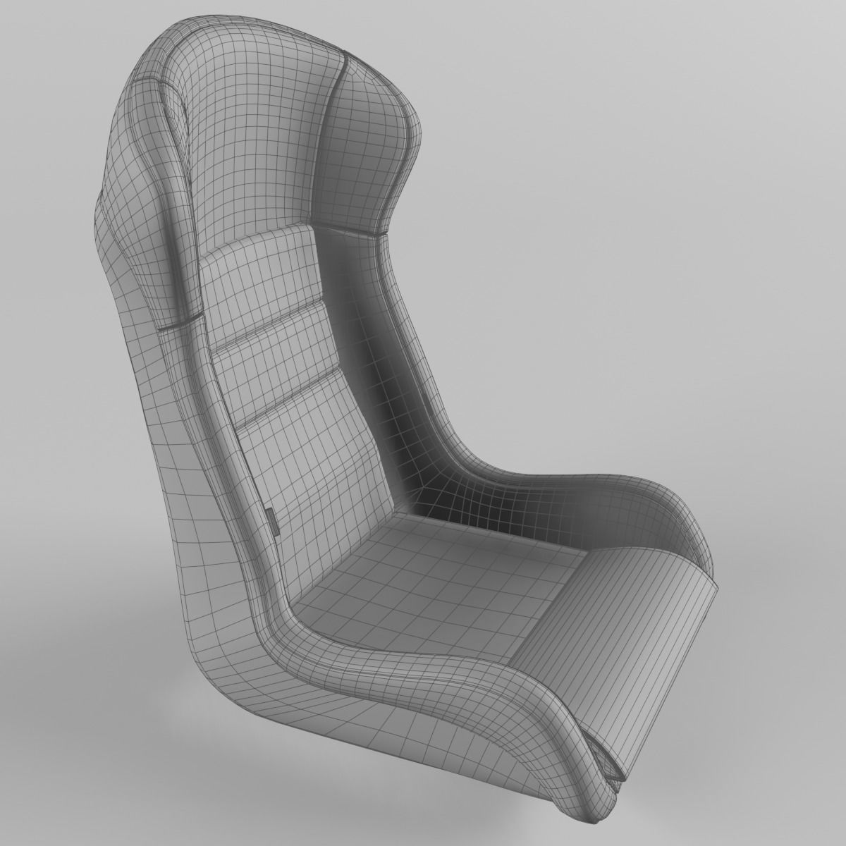 Racing Sport Seat Sparco STRADALE 3D model | CGTrader