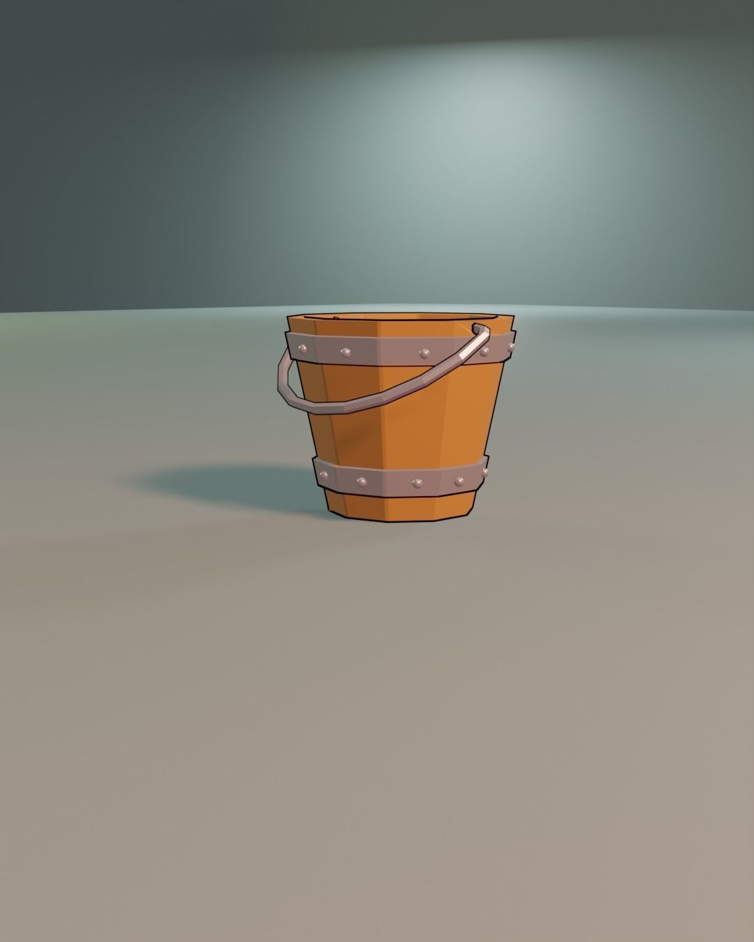 3D model Stylized Bucket VR / AR / low-poly | CGTrader