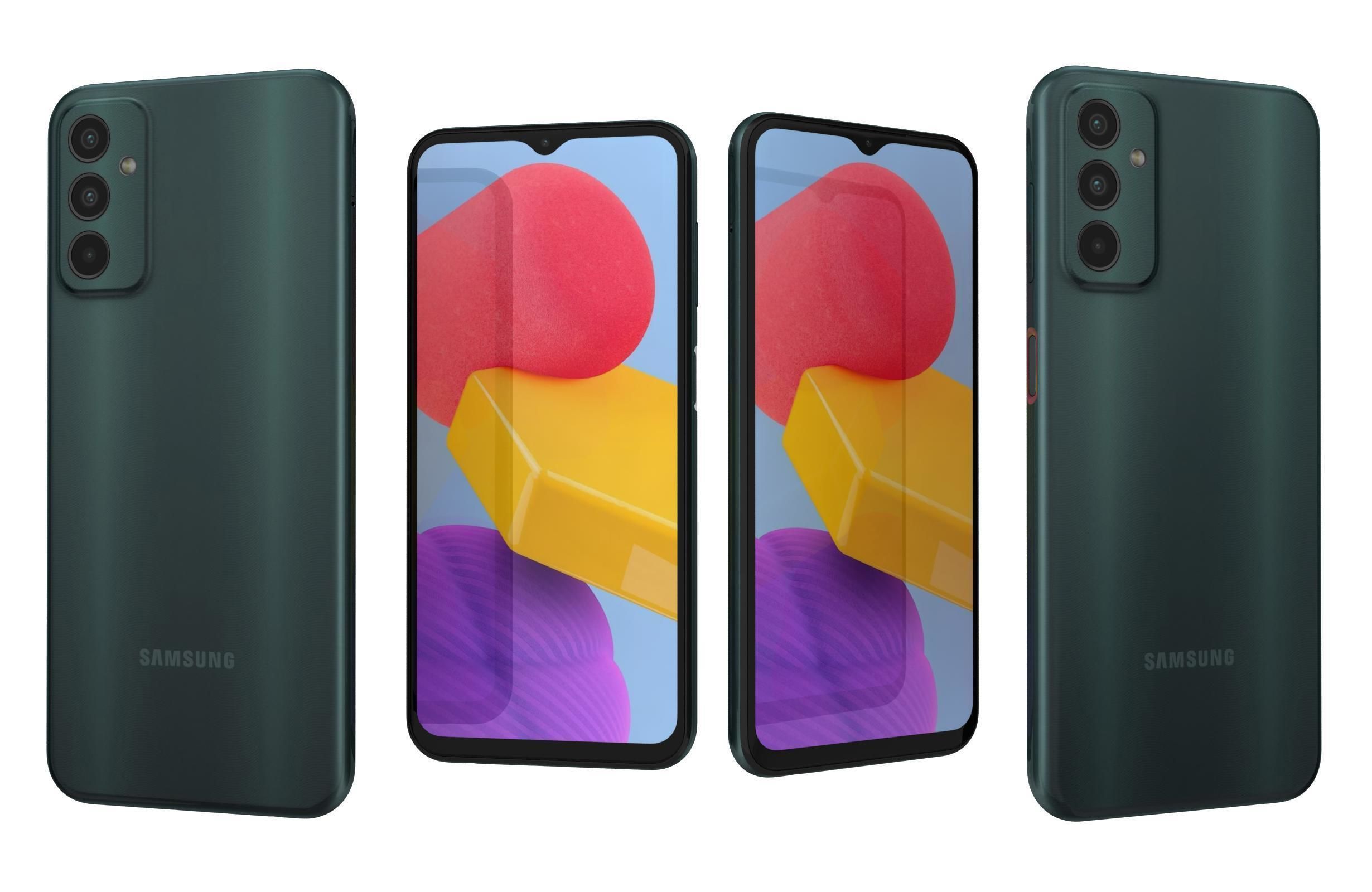 Samsung Galaxy M13 All Colors 3D model | CGTrader