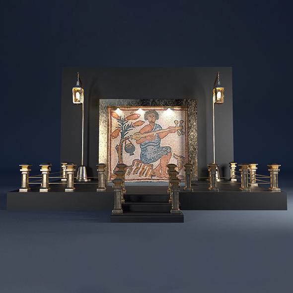 Roman bath 3D model | CGTrader