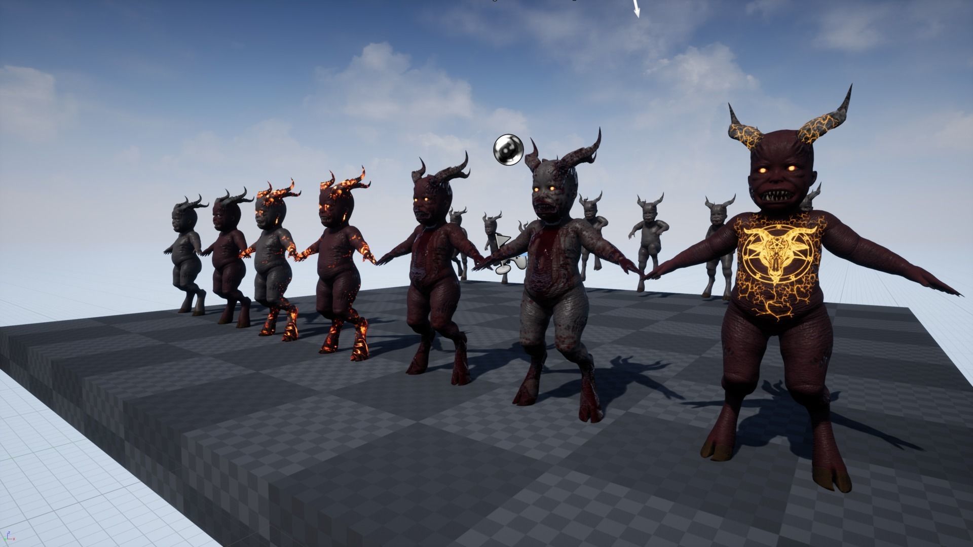 3D model Baby Demon VR / AR / low-poly | CGTrader