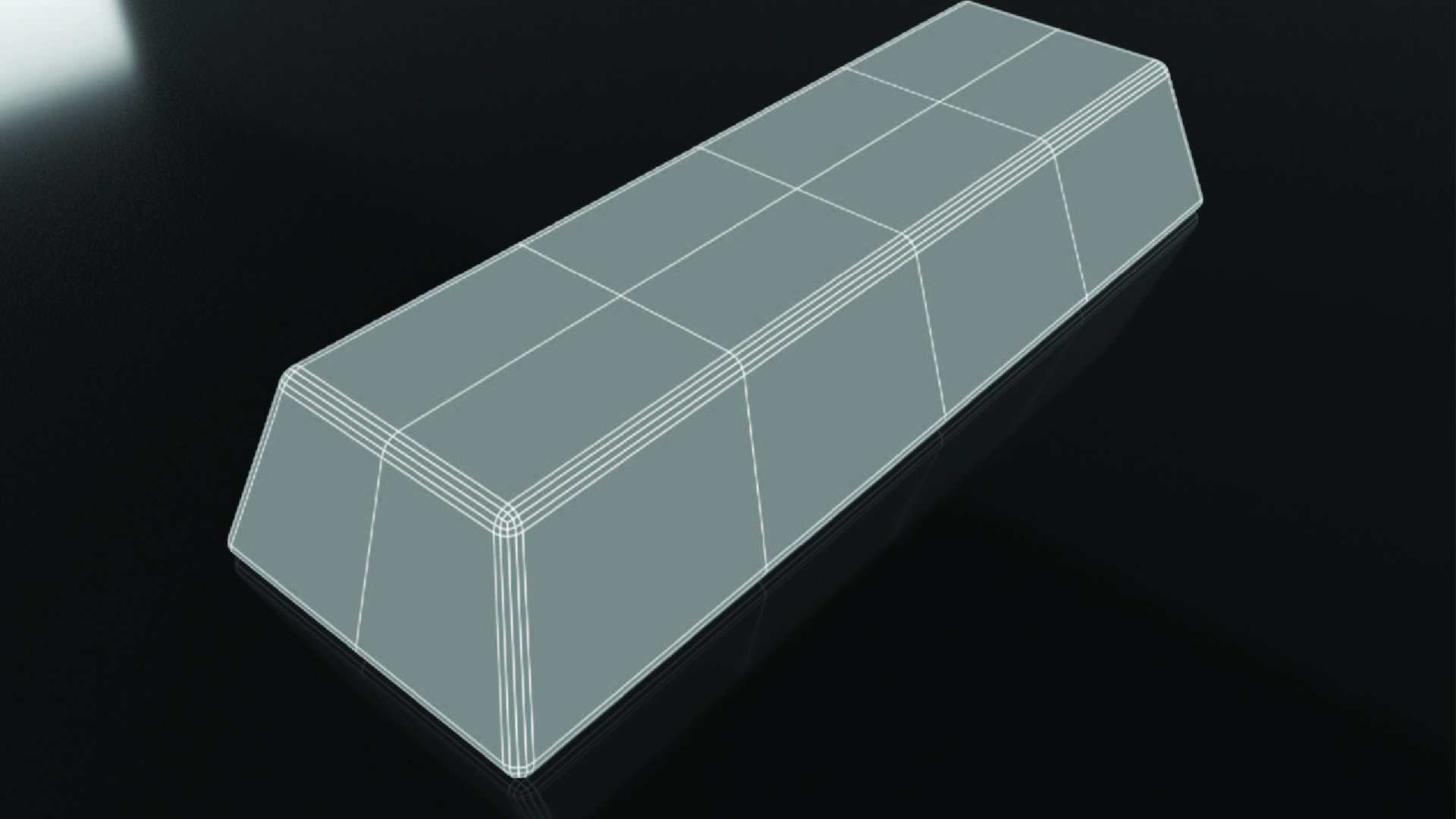 Gold Bar 3D model | CGTrader