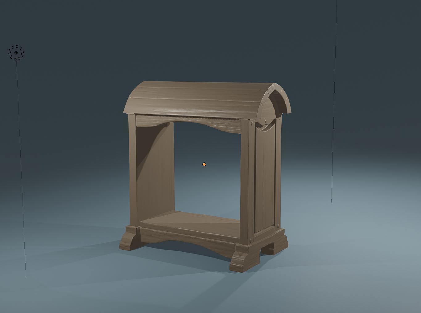 High Poly Saddle Stand horse stable barn equipment for printing 3D ...