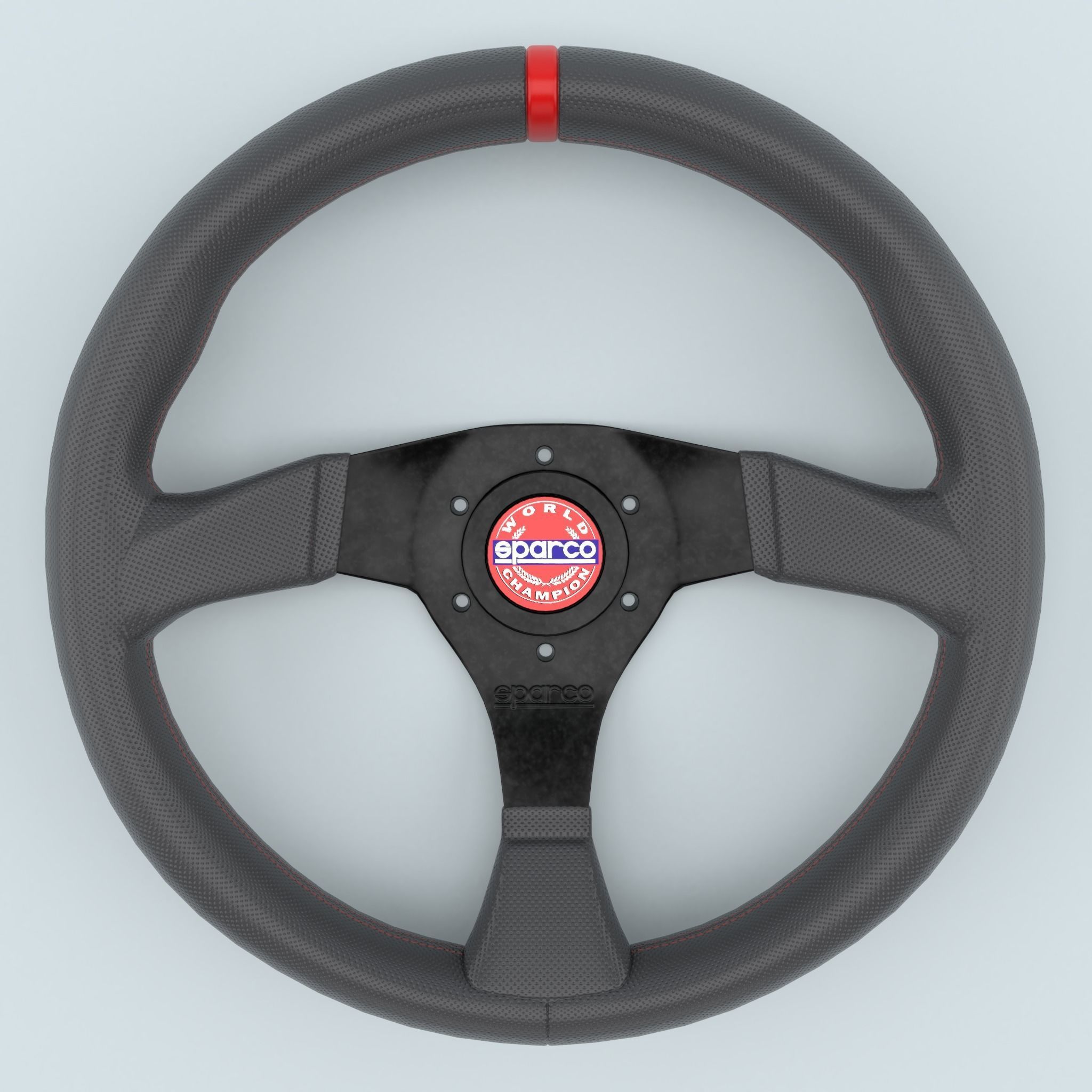 Steering Wheel Sparco R383 Champion 3D model | CGTrader