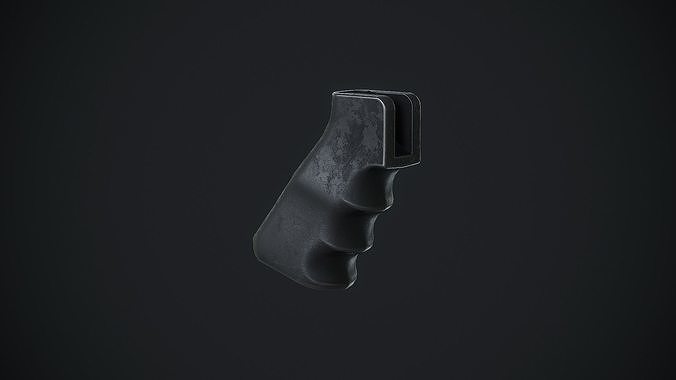 3D model AR15 PistolGrip VR / AR / low-poly | CGTrader