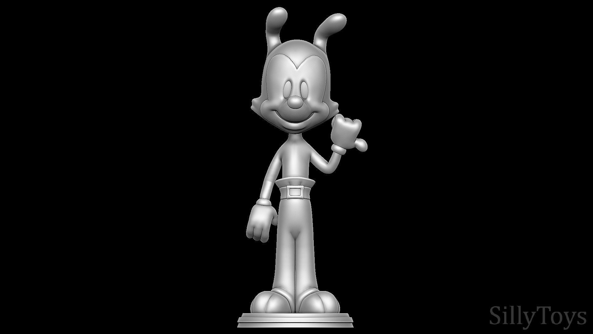 Yakko Warner - Animaniacs 3D print model 3D model 3D printable | CGTrader