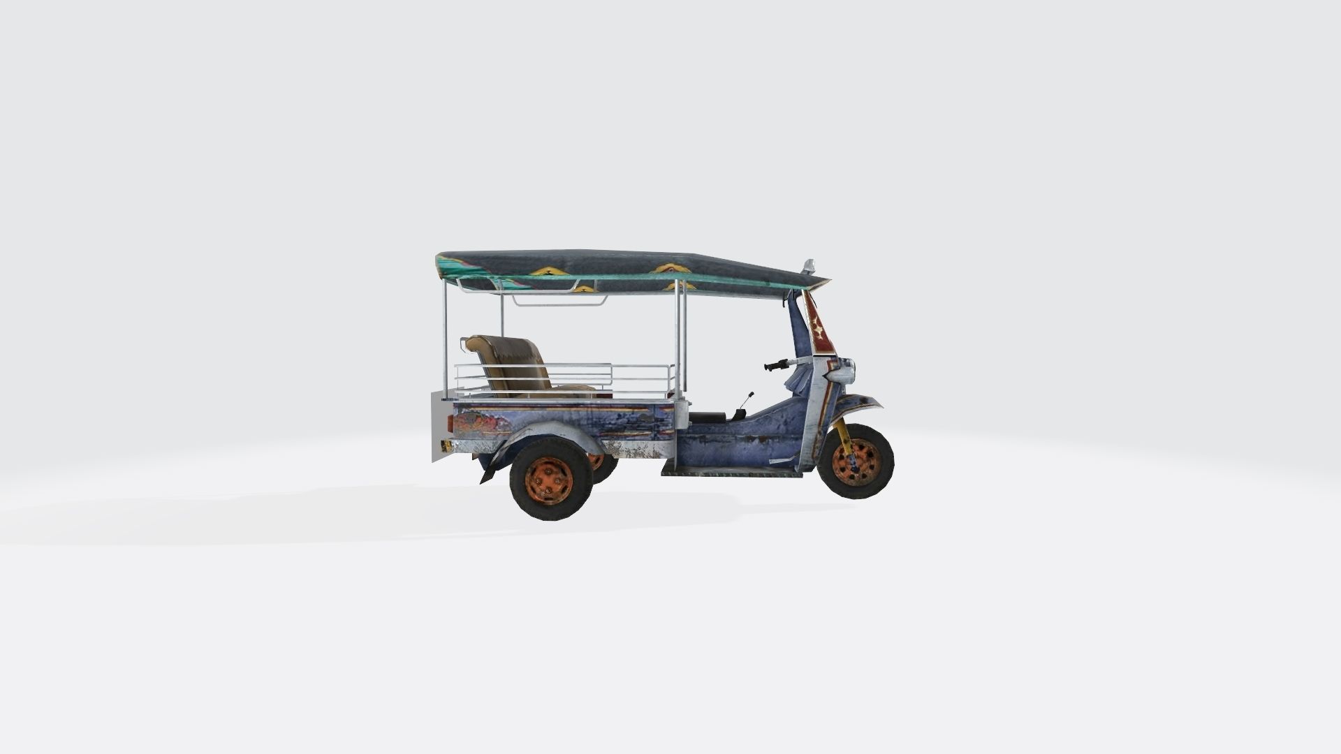 3D model Vehicle Tutu Skin Default Low poly model VR / AR / low-poly ...