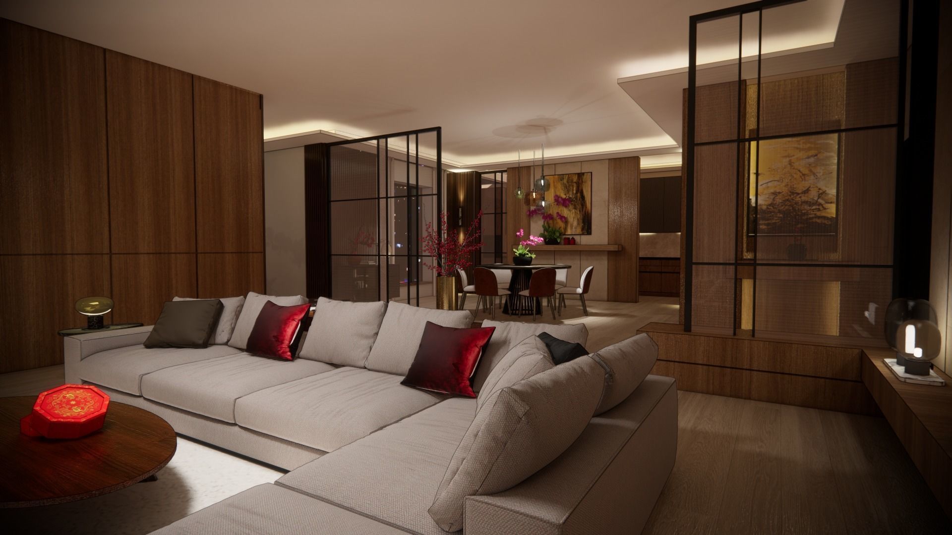 Living room interior 3D model | CGTrader