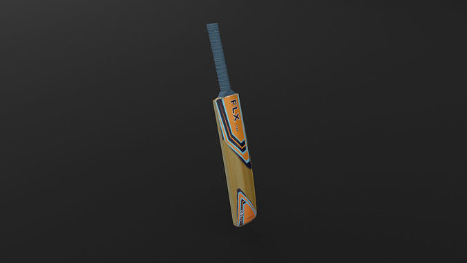 cricket bat 3D model | CGTrader