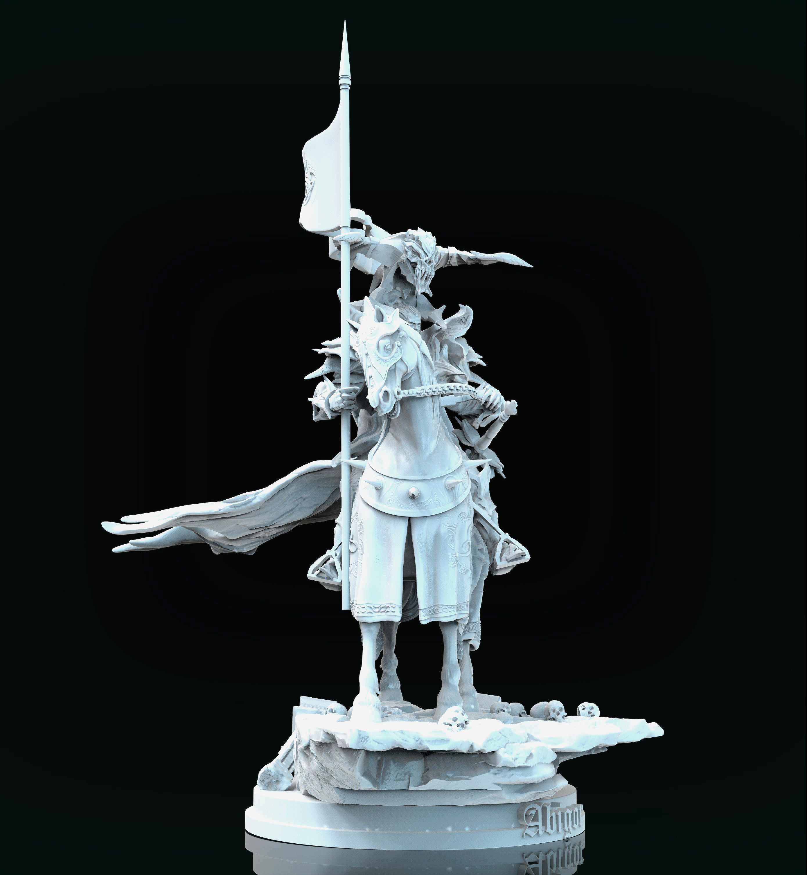 Abigor demon 3D model 3D printable | CGTrader