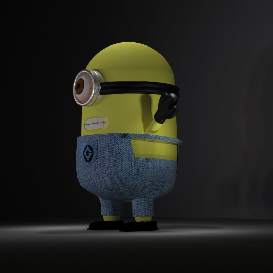 3D model Minion character 3D model VR / AR / low-poly | CGTrader