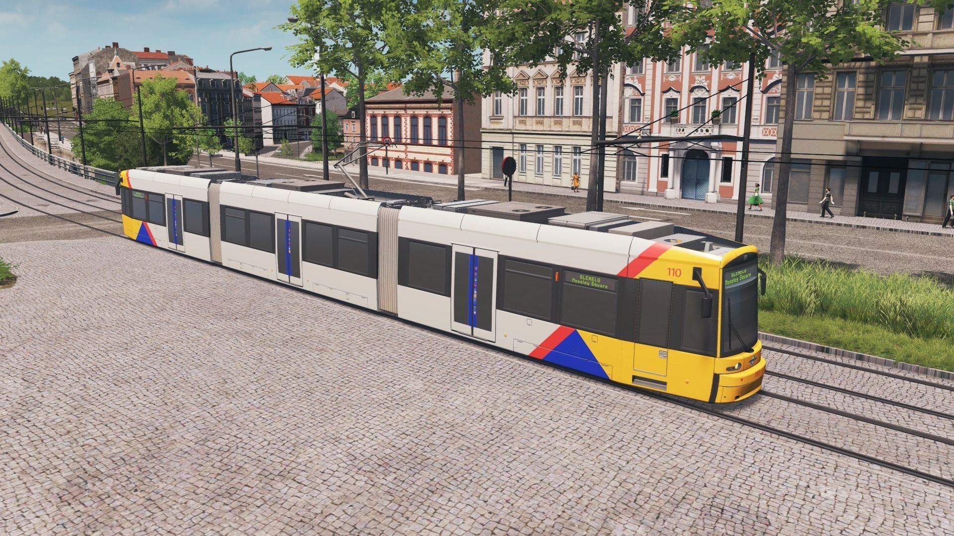 3D model Flexity Classic 100 Series Tram VR / AR / low-poly | CGTrader