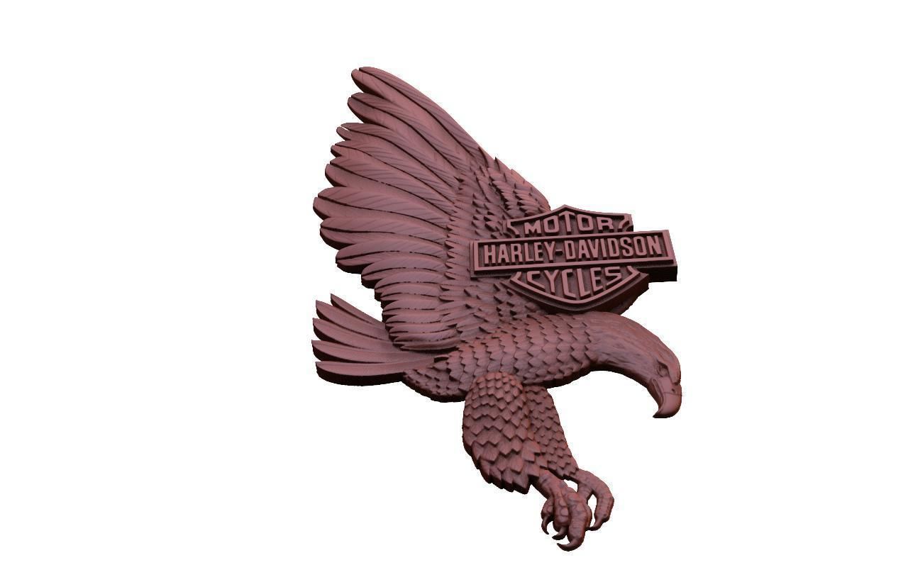 Harley davidson CNC 10 3D model 3D printable | CGTrader